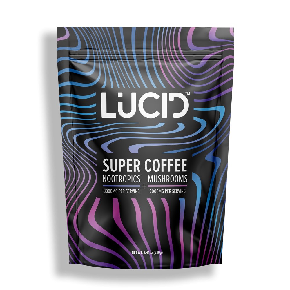 Lucid™ Mushroom Coffee | Lion's Mane + Cordyceps + Turkey Tail + Tremella